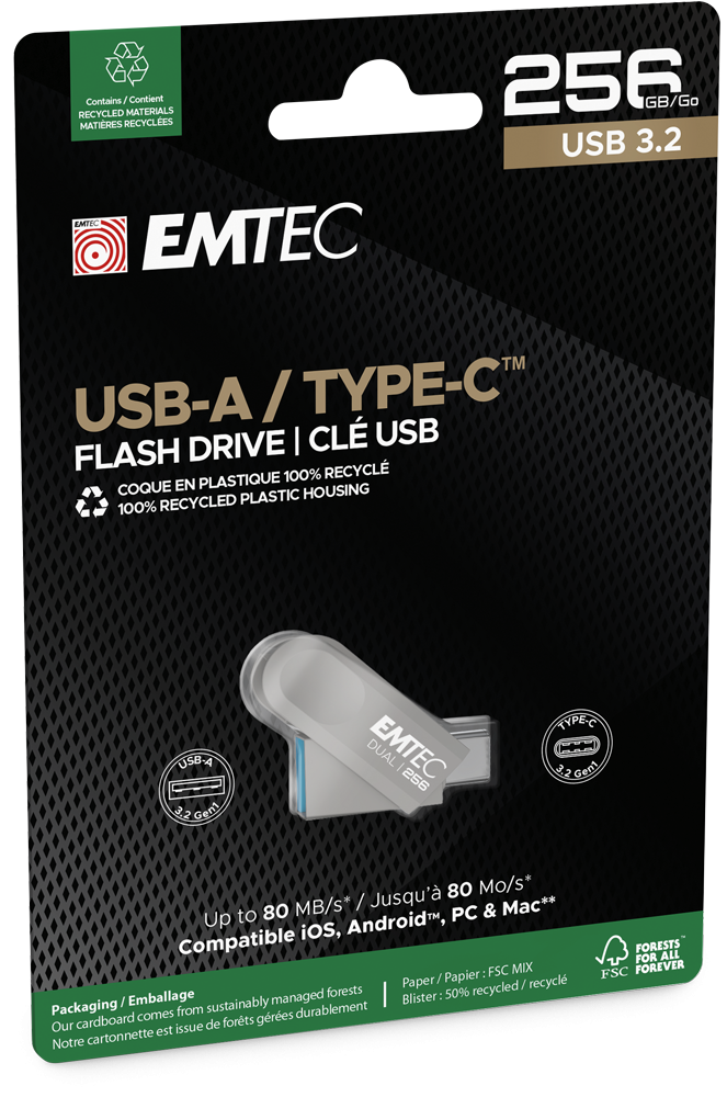 D280 Dual USB 3.2 | EMTEC