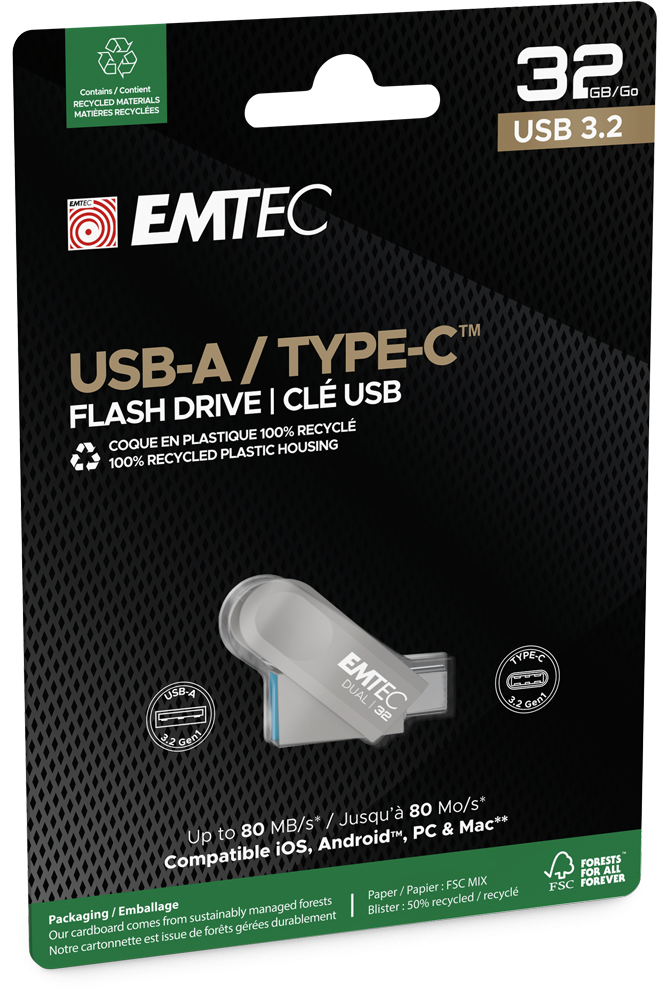 D280 Dual USB 3.2 | EMTEC
