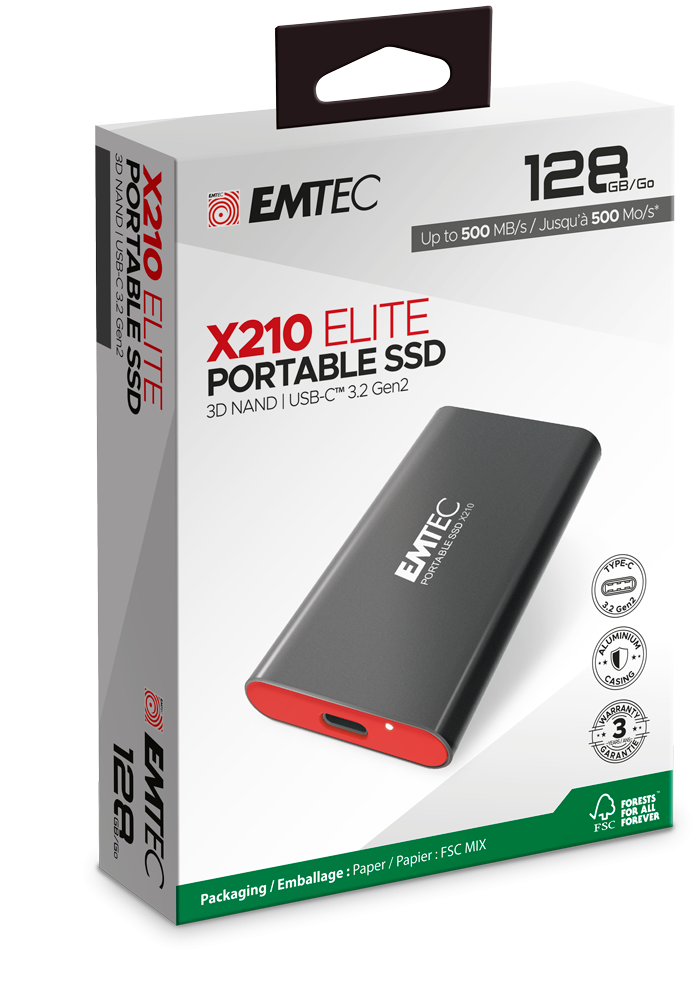 X210 ELITE Portable SSD | EMTEC