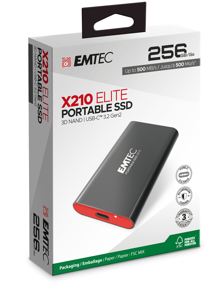 X210 ELITE Portable SSD | EMTEC