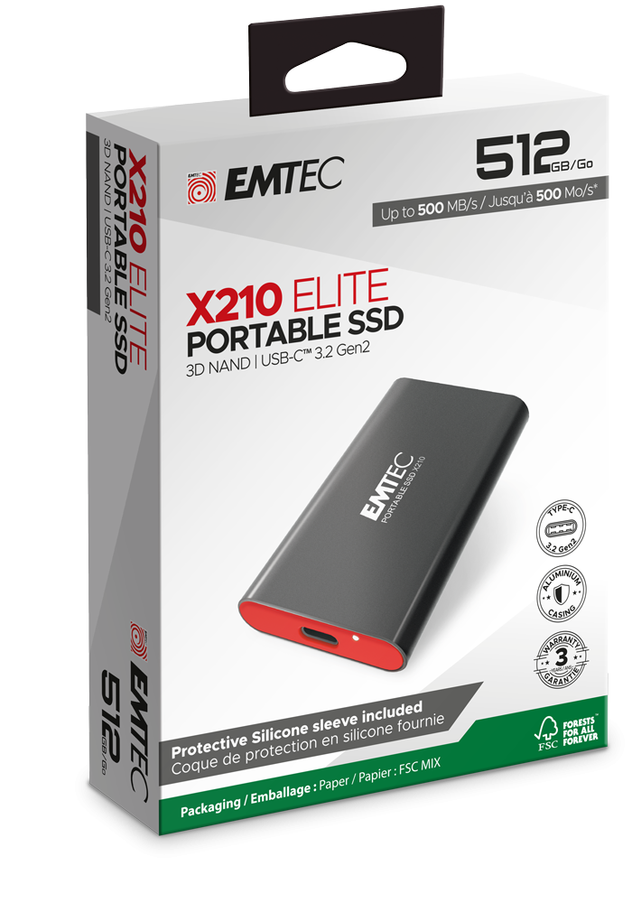 X210 ELITE Portable SSD | EMTEC