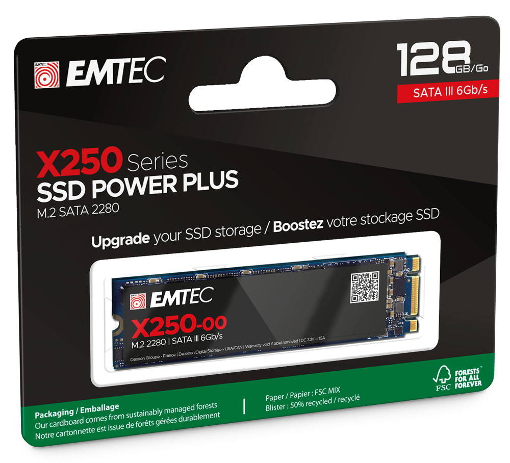 X250 M2 SATA SSD Power Plus | EMTEC