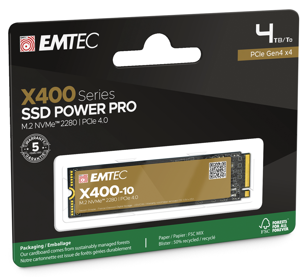 X400-10 M2 SSD Power Pro | EMTEC
