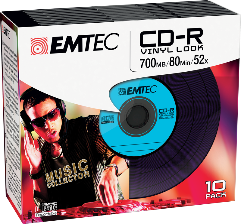 CD-R Vinyl Look | EMTEC
