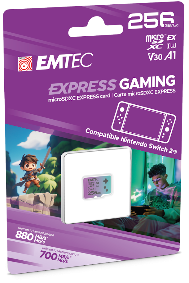 MicroSD Express Gaming | EMTEC