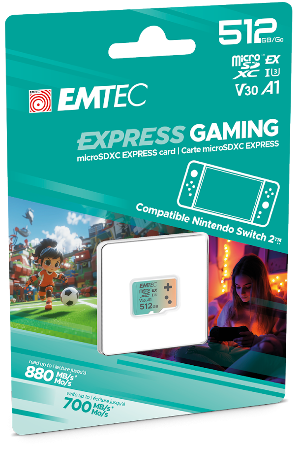 microSD Express Gaming | EMTEC