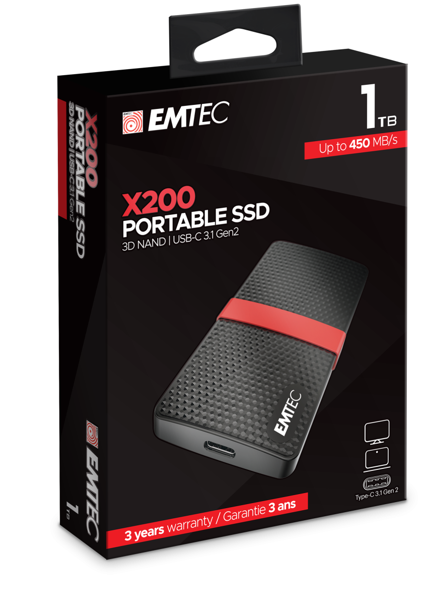 X200 Portable SSD Power Plus | EMTEC