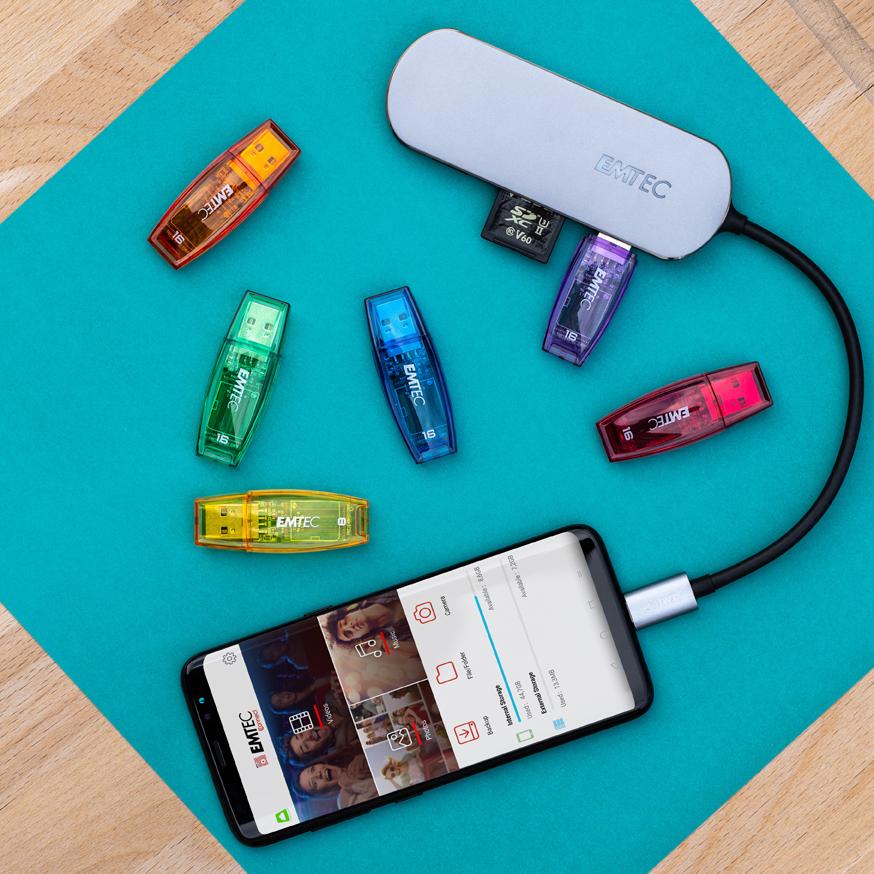 T650C Type-C HUB | EMTEC