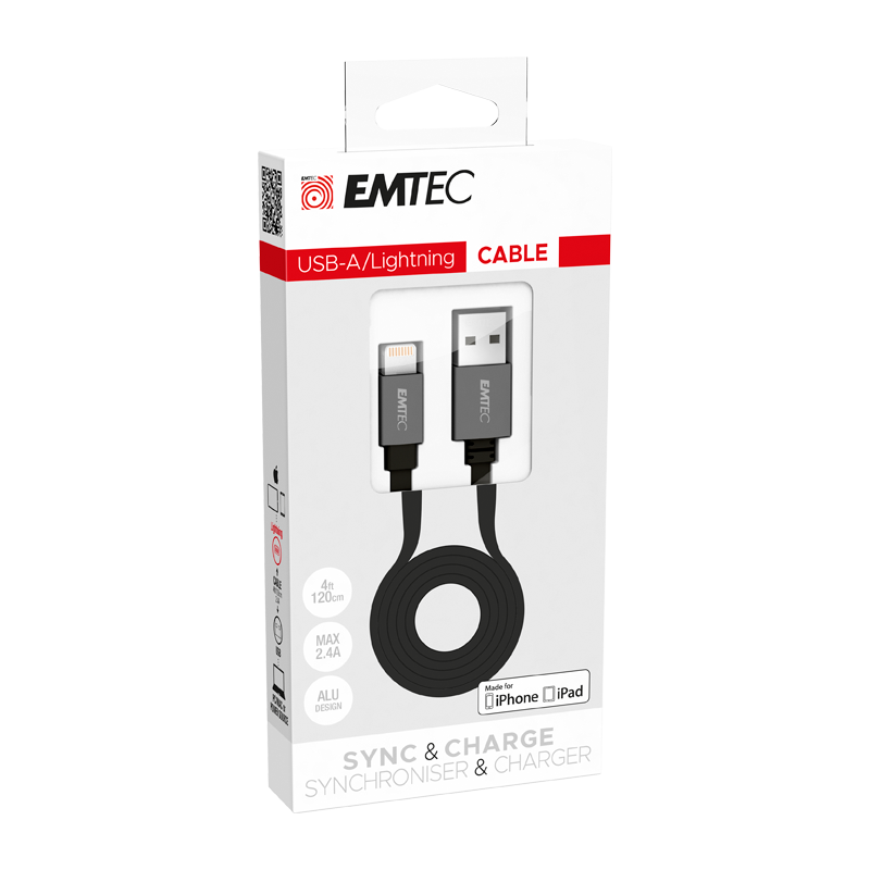 T700 Cables Lightning / micro-USB / Type-C | EMTEC