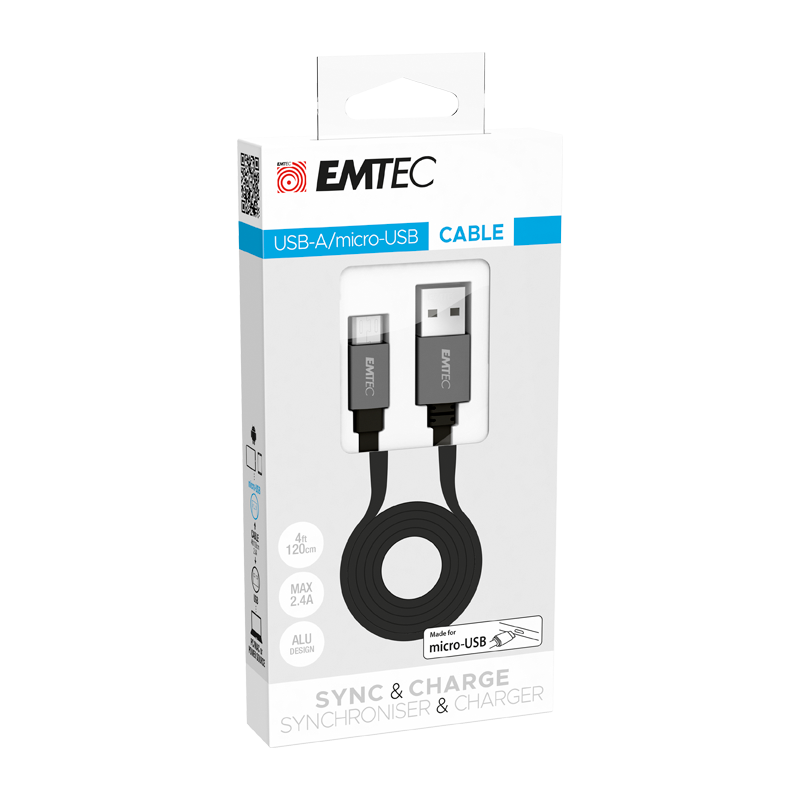 T700 Cables Lightning / micro-USB / Type-C | EMTEC